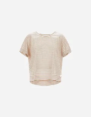 Herno T-shirt In Glam Knit Effect