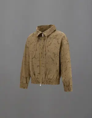 Herno Jacket In Water Jacquard