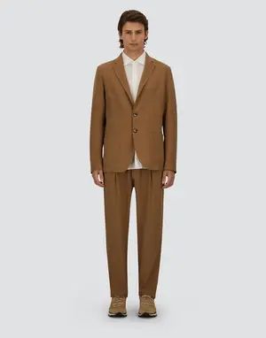 Herno Blazer In Cotton Linen Popeline