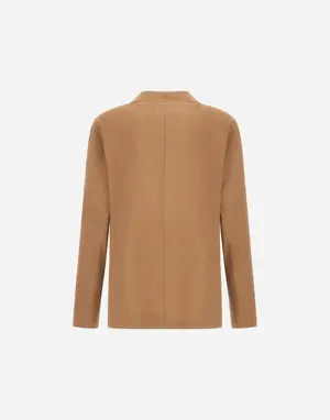 Herno Blazer In Cotton Linen Popeline