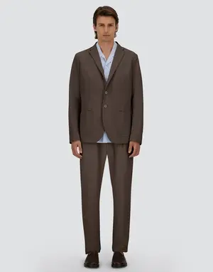 Herno Seer-crease Blazer - Brown