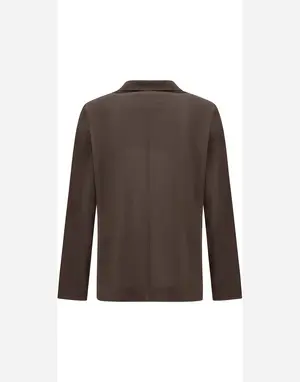 Herno Seer-crease Blazer - Brown