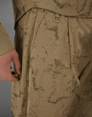 Herno Trousers In Water Jacquard