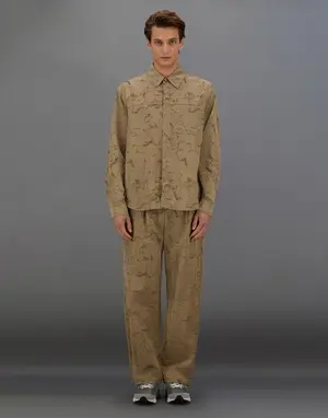 Herno Trousers In Water Jacquard
