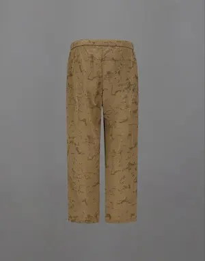 Herno Trousers In Water Jacquard