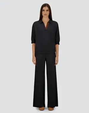 Herno Polo Shirt In Pure Cashmere