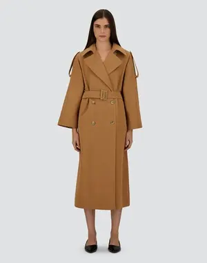 Herno Trench Coat In Nylon Gabardine