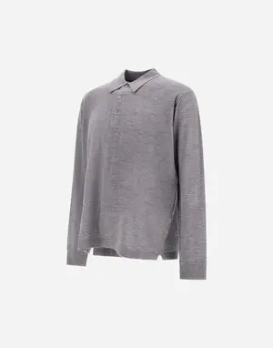 Herno Polo Shirt In Pure Cashmere