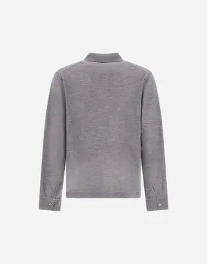 Herno Polo Shirt In Pure Cashmere