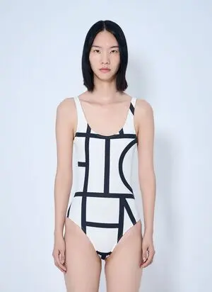TOTEME Monogram Swimsuit