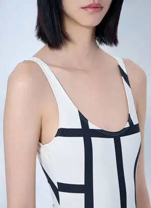 TOTEME Monogram Swimsuit