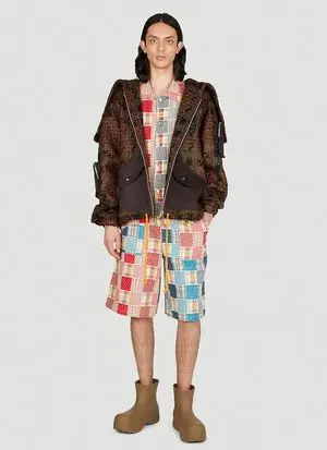 (DI)VISION Patchwork Check Shirt