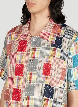 (DI)VISION Patchwork Check Shirt