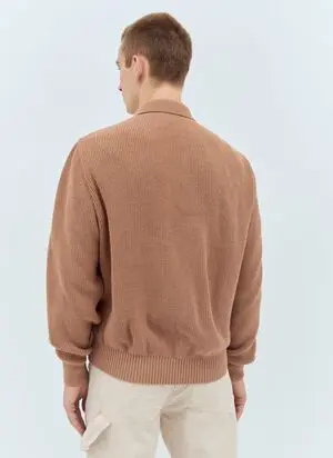 AWAKE NY Checkerboard Zip-front Jacket
