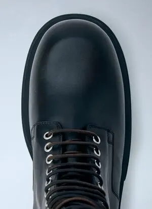 Rick Owens Bogun Lace Up Boots