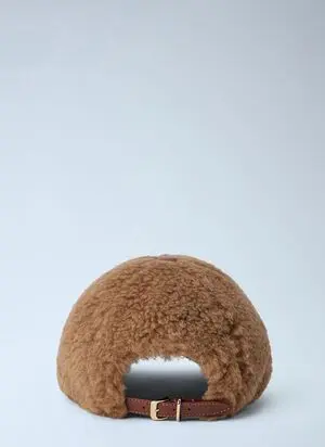 Max Mara Modico Teddy Baseball Cap