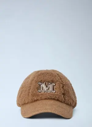 Max Mara Modico Teddy Baseball Cap - Camel