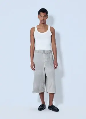 LEMAIRE Wide-leg Denim Culottes