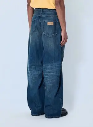 MAISON MARGIELA Wide-leg Denim Trousers