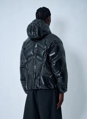 MONCLER X A$AP ROCKY Bahianinha High-shine Down Jacket