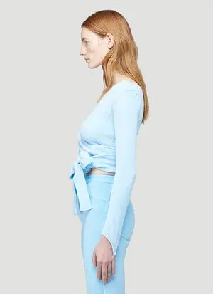 MAISIE WILEN Dramady Knitted Top