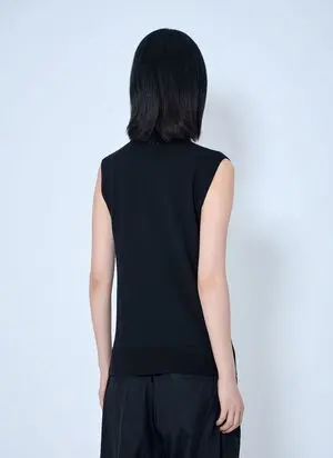 TOTEME Sleeveless Fine Turtleneck