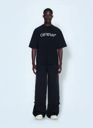 Off-White Canvas Carpenter Pants - Black