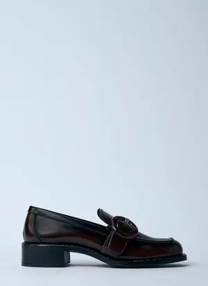 Prada Sienna Loafers - Brown