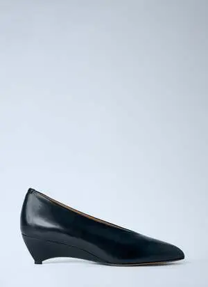 JIL SANDER Arc Pumps - Black