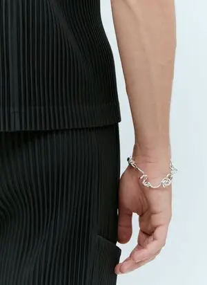 MILKO BOYAROV Worm Chain Bracelet - Silver