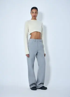 RIER Wide-leg Tailored Trousers