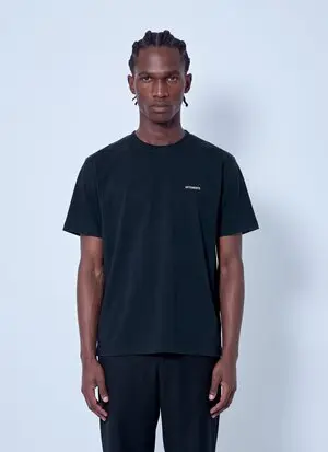 Vetements Classic Logo Regular T-shirt - Black