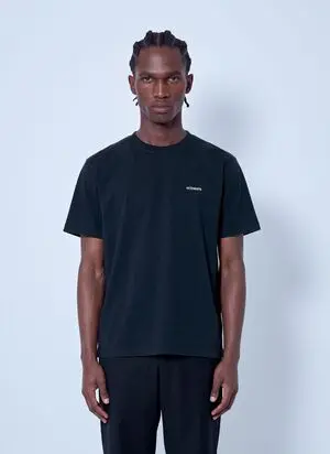 Vetements Classic Logo Regular T-shirt - Black