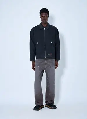 BOTT Leather Collar Work Jacket