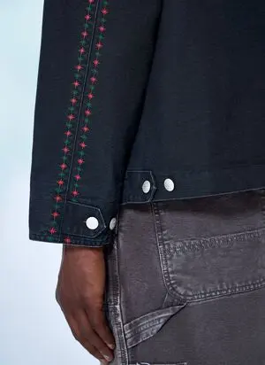 BOTT Leather Collar Work Jacket