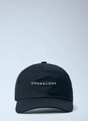 Rick Owens Embroidered Baseball Cap - Black
