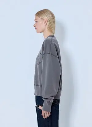 JEAN PAUL GAULTIER Fleece Embroidered Sweatshirt