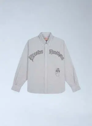 Brooks Brothers California Embroidered Oxford Shirt - Blue
