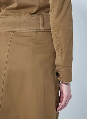 Saint Laurent Cotton Serge Crop Jacket