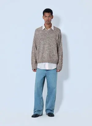 MAISON MARGIELA V-neck Knit Sweater