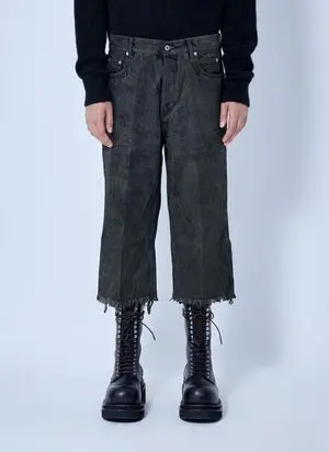 Rick Owens Bolan Cutoffs - Grey
