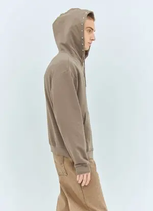 DIME Cursive French Hooded Sweatshirt
