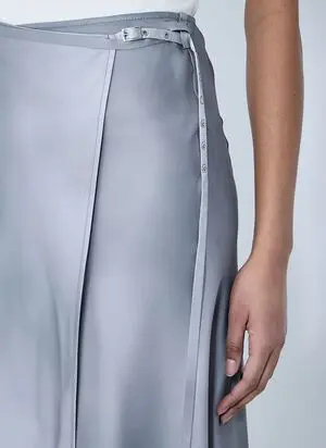 Acne Studios Satin Wrap Skirt