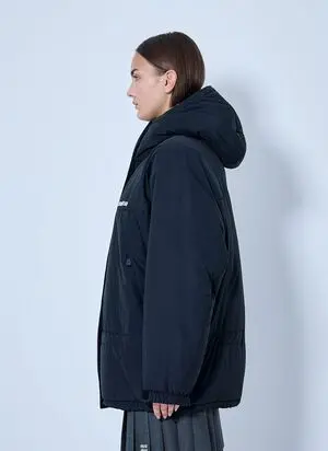 Miu Miu Pongé Down Jacket