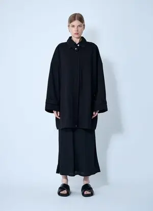 TOTEME Oversized Trench Jacket - Black