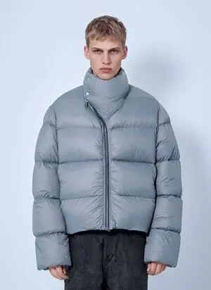 Rick Owens Puffer Turtle Jacket - Grey