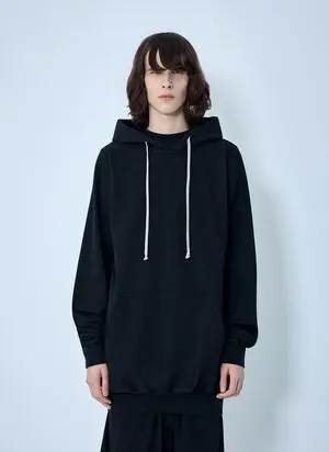 Rick Owens Drawstring Hooded Sweatshirt - Black