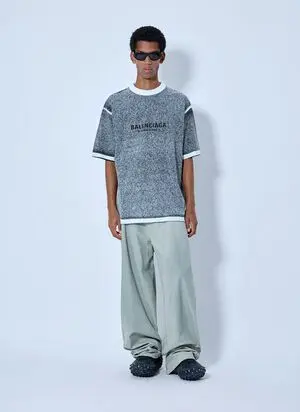 Balenciaga Logo Motif T-shirt