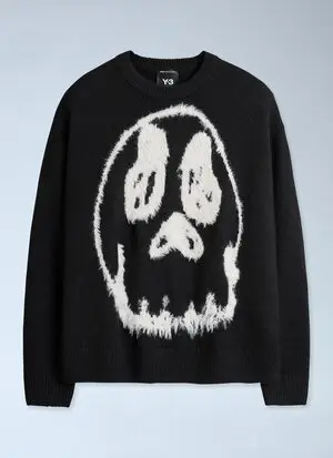 Y-3 X CHITO Gfx Knitted Sweatshirt - Black
