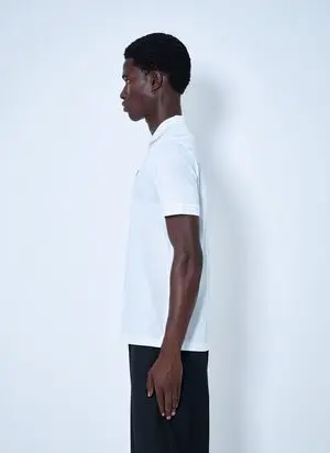 Prada Logo Polo Shirt - White